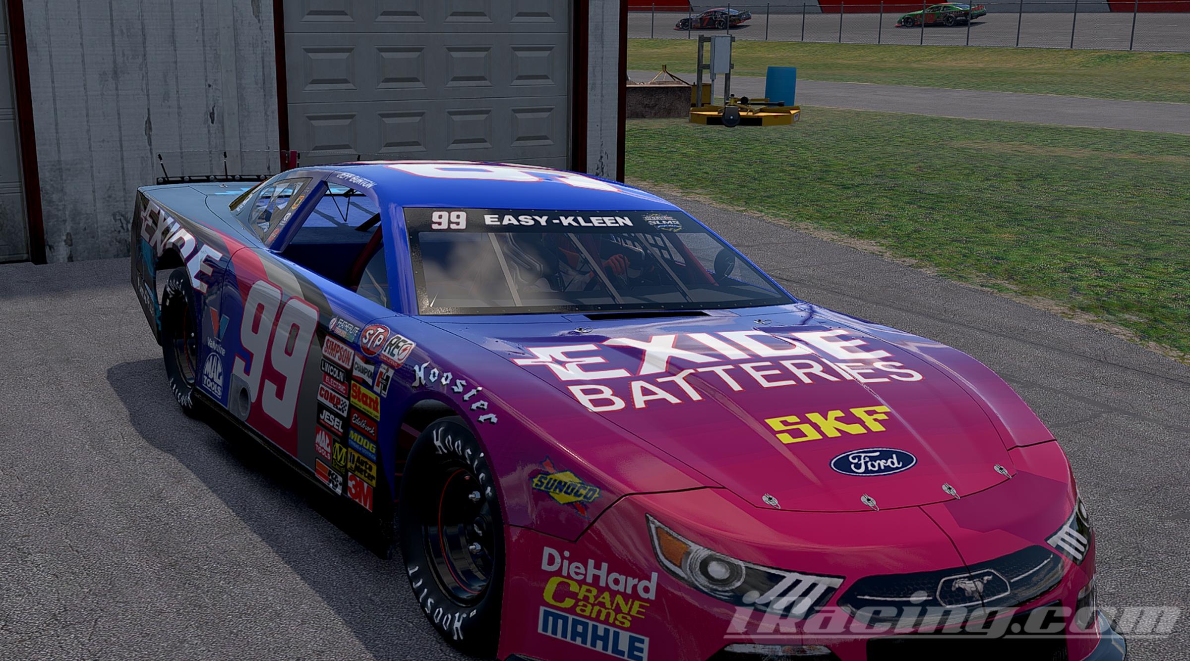 Jeff Burton 99 Exide Ford by Robert H. - Trading Paints