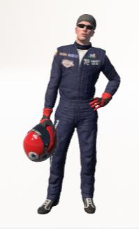 2025 Cort Hansen LVRP Thunderbirds Suit by Cort Hansen - Trading Paints