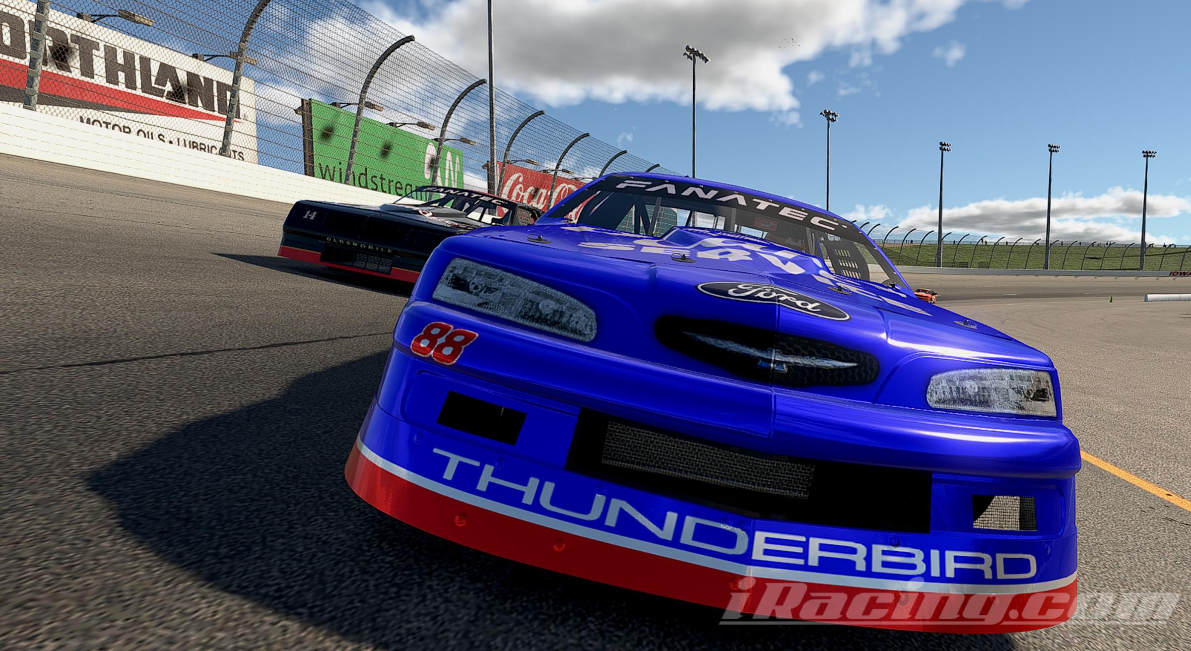 Dale Jarrett Ford Credit Thunderbird by Robert H. - Trading Paints