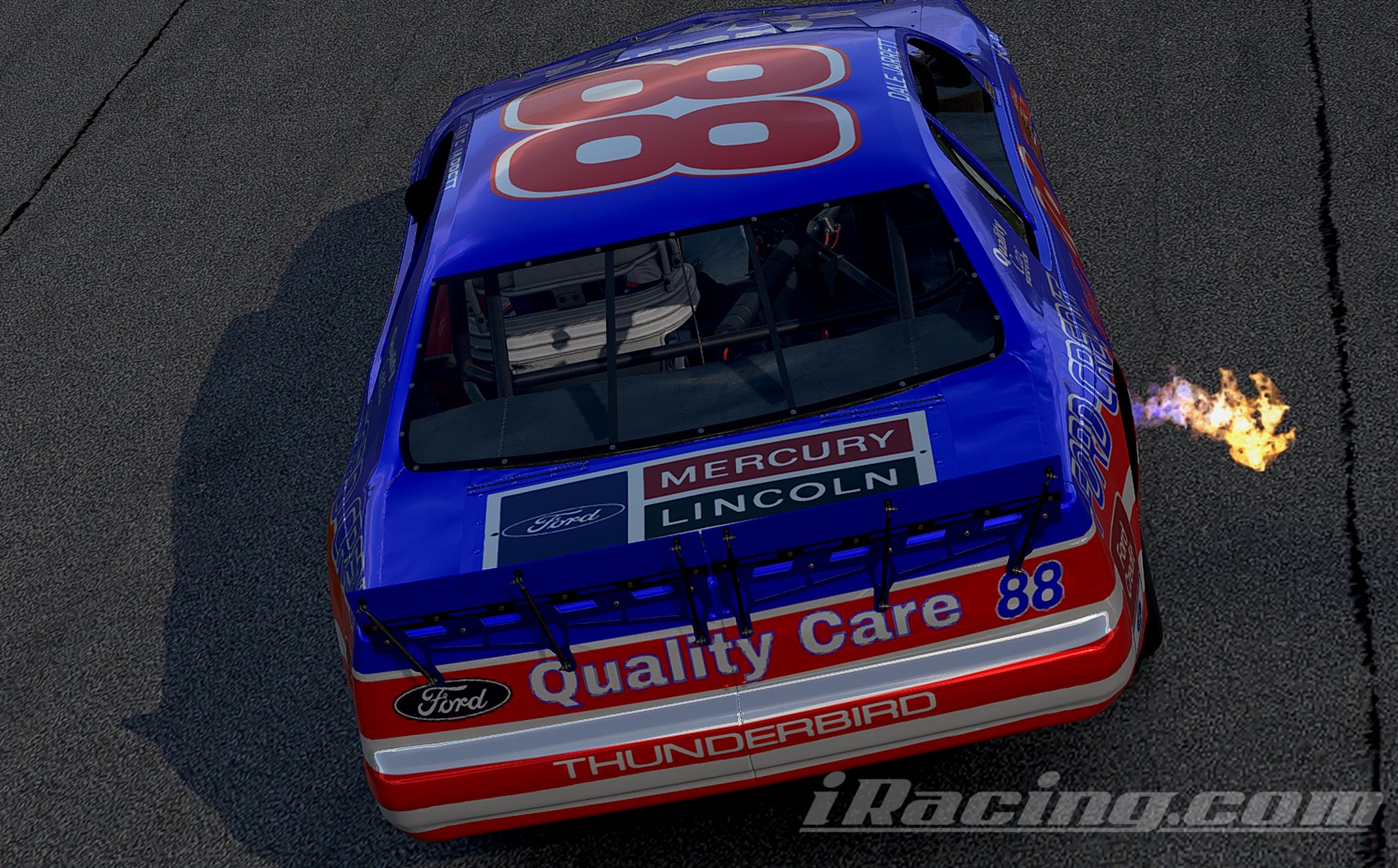 Dale Jarrett Ford Credit Thunderbird by Robert H. - Trading Paints