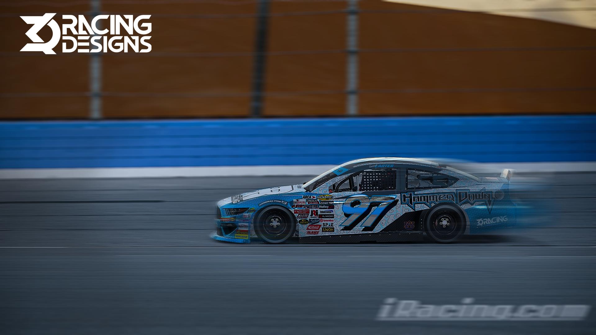 Samuel Carter #97 Hammer Down ARCA Ford Mustang by Johnathan Smith3 ...