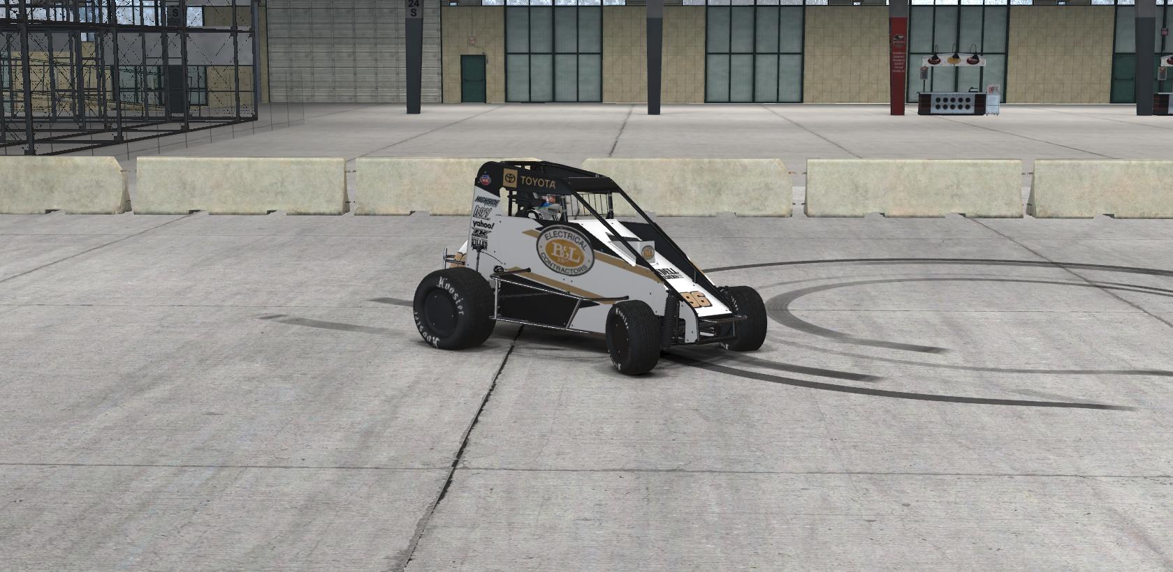 Gunner Swindell 2025 Midget wrap by Evan McElhaney - Trading Paints