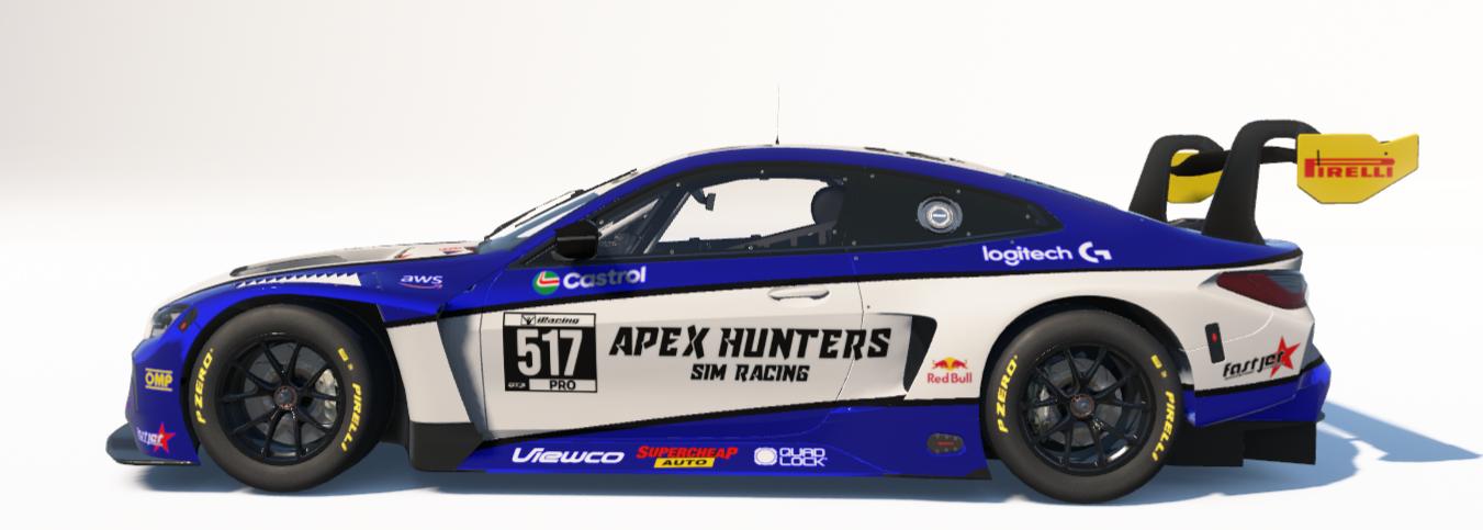 2025 Apex Hunters Sim Racing Nürburgring 24h Livery by Craig Bond ...