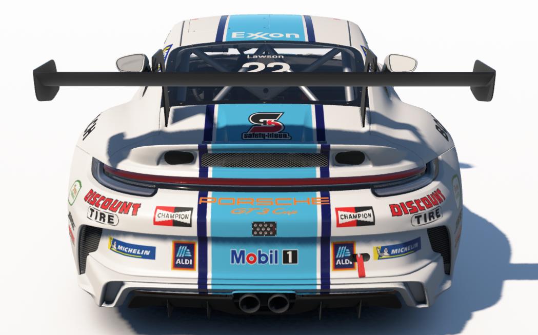 Aldi/Bosch Porsche 911 GT3 Cup 992 by Ronald Lawson2 - Trading Paints