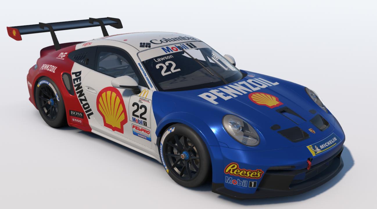 *UPDATED IMPROVED*Pennzoil Shell Porsche 911 GT3 Cup 992 by Ronald ...
