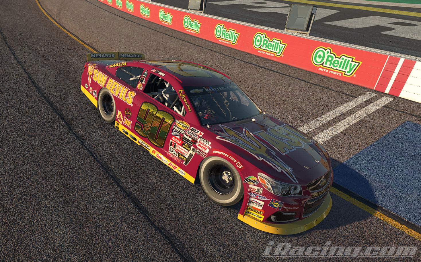 ARCA Chevy SS Arizona State by Andrew Duffield2 - Trading Paints