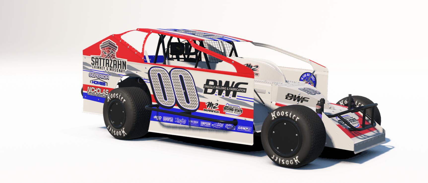 Mario Dinatale Dirt Northeast Modified by Tyler Bowman4 - Trading Paints