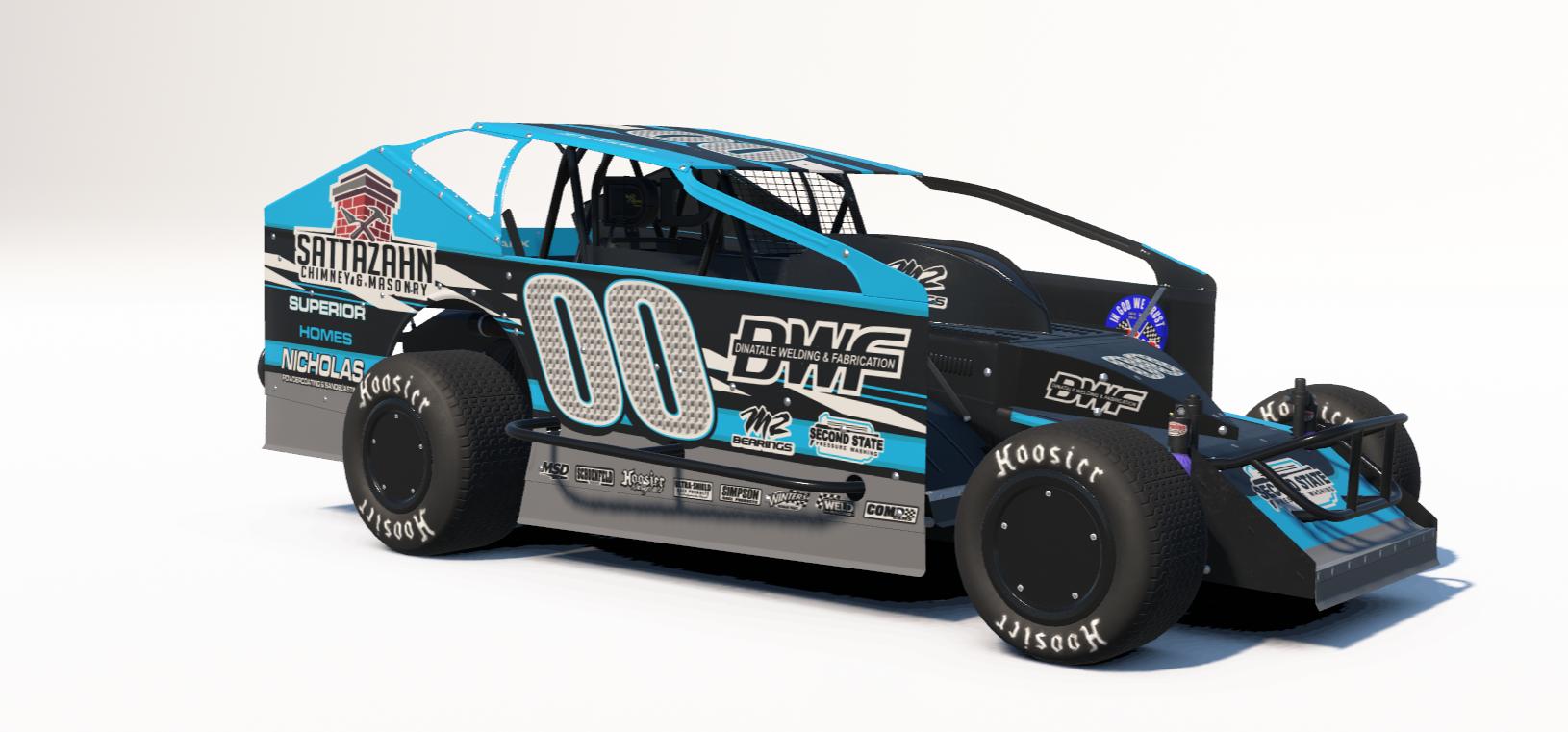 Mario Dinatale Dirt Northeast Modified by Tyler Bowman4 - Trading Paints