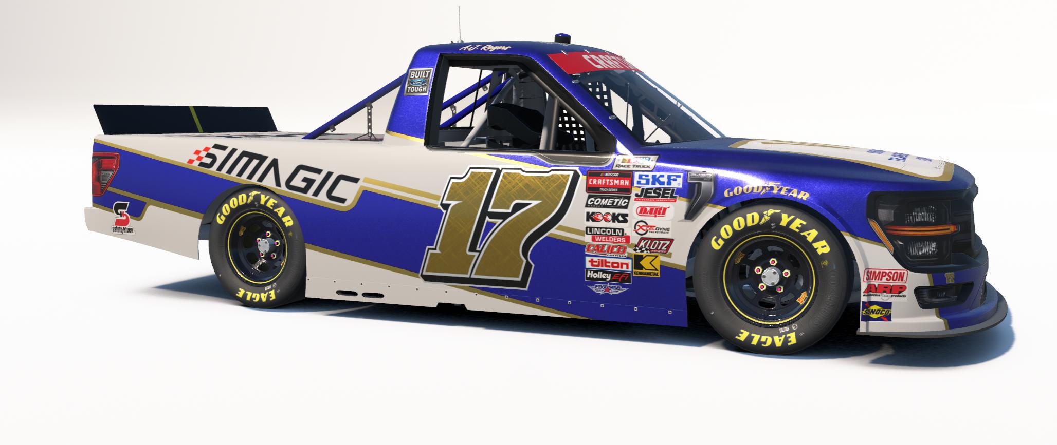 AJ Rogers 2025 F150 by Frank Griffitt - Trading Paints