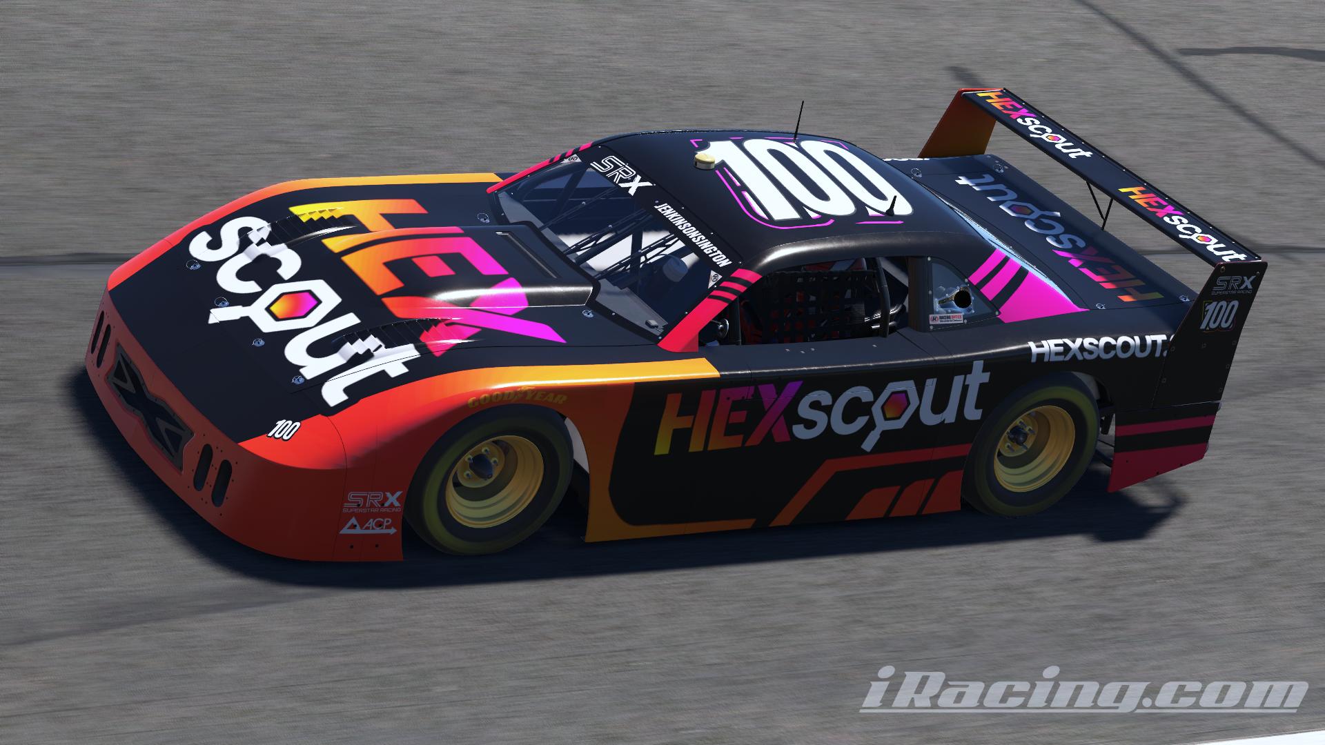 HEXscout HEX scout JJ Yeley inspired SRX by Joey Puletti - Trading Paints