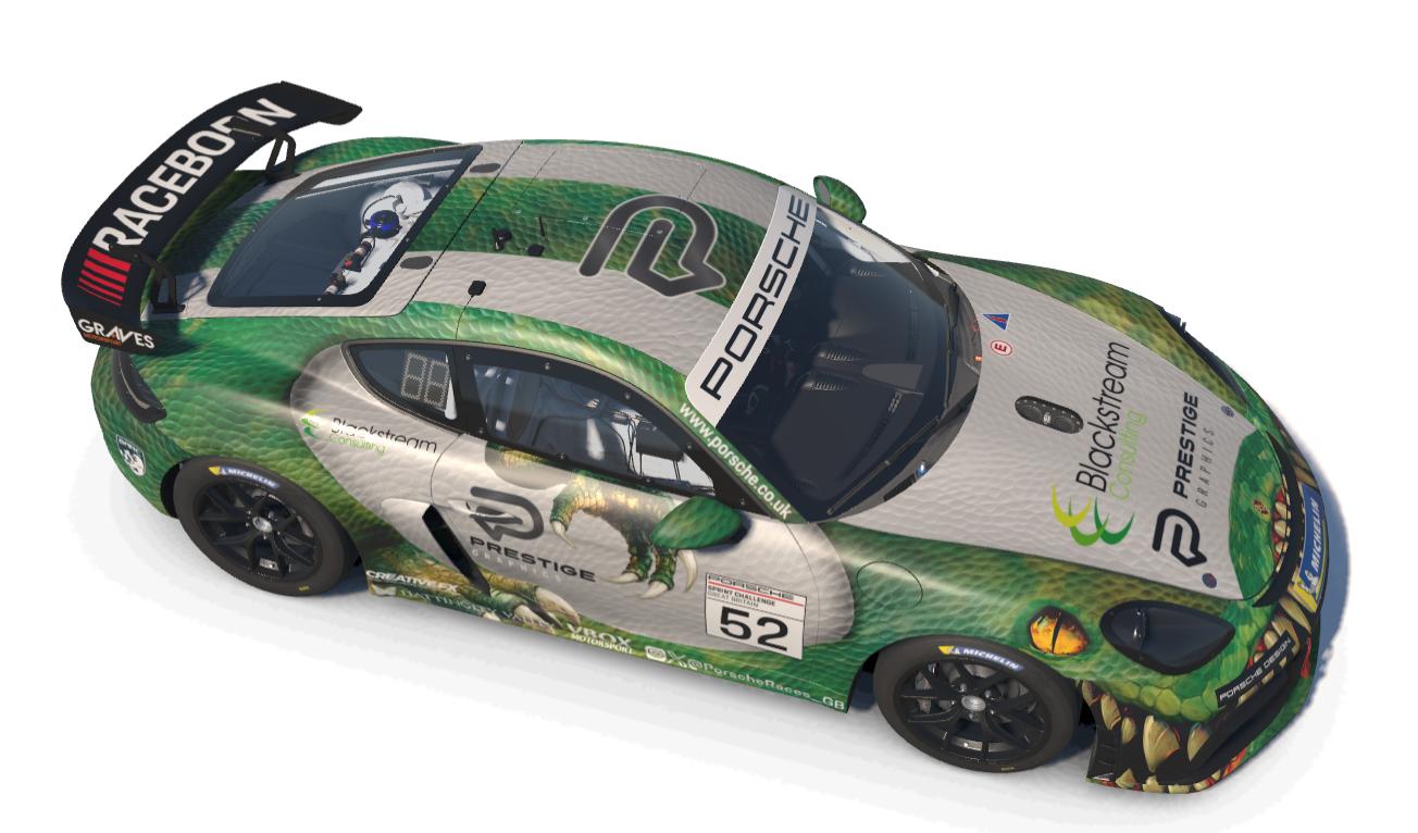 Graves Motorsport Car #52 - Alister Weston "DinoPorschaus" for the ...