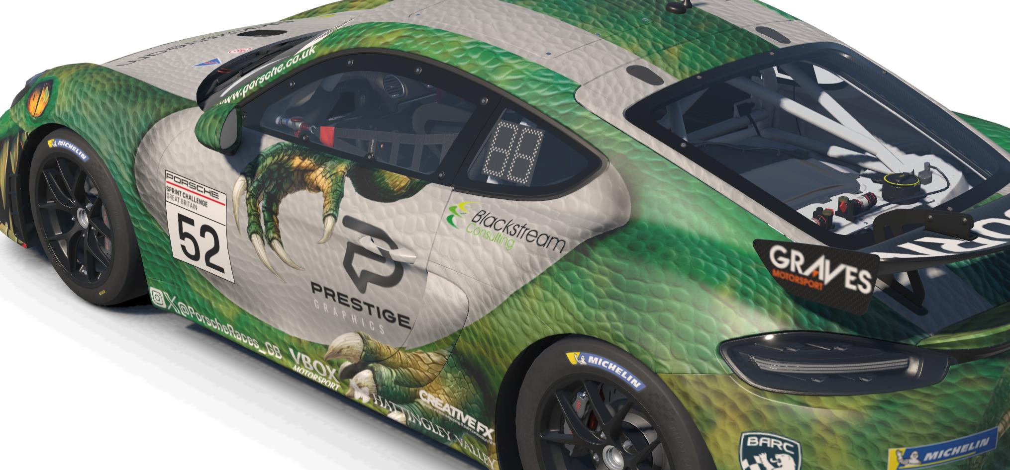 Graves Motorsport Car #52 - Alister Weston "DinoPorschaus" for the ...