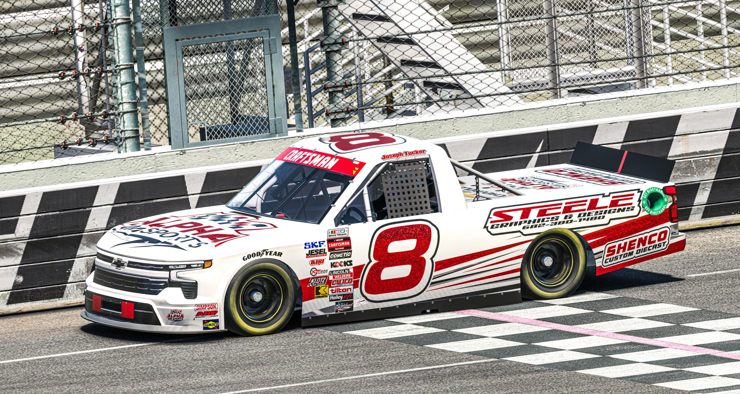 Joseph Tucker-#8 by Michael J. Steele - Trading Paints