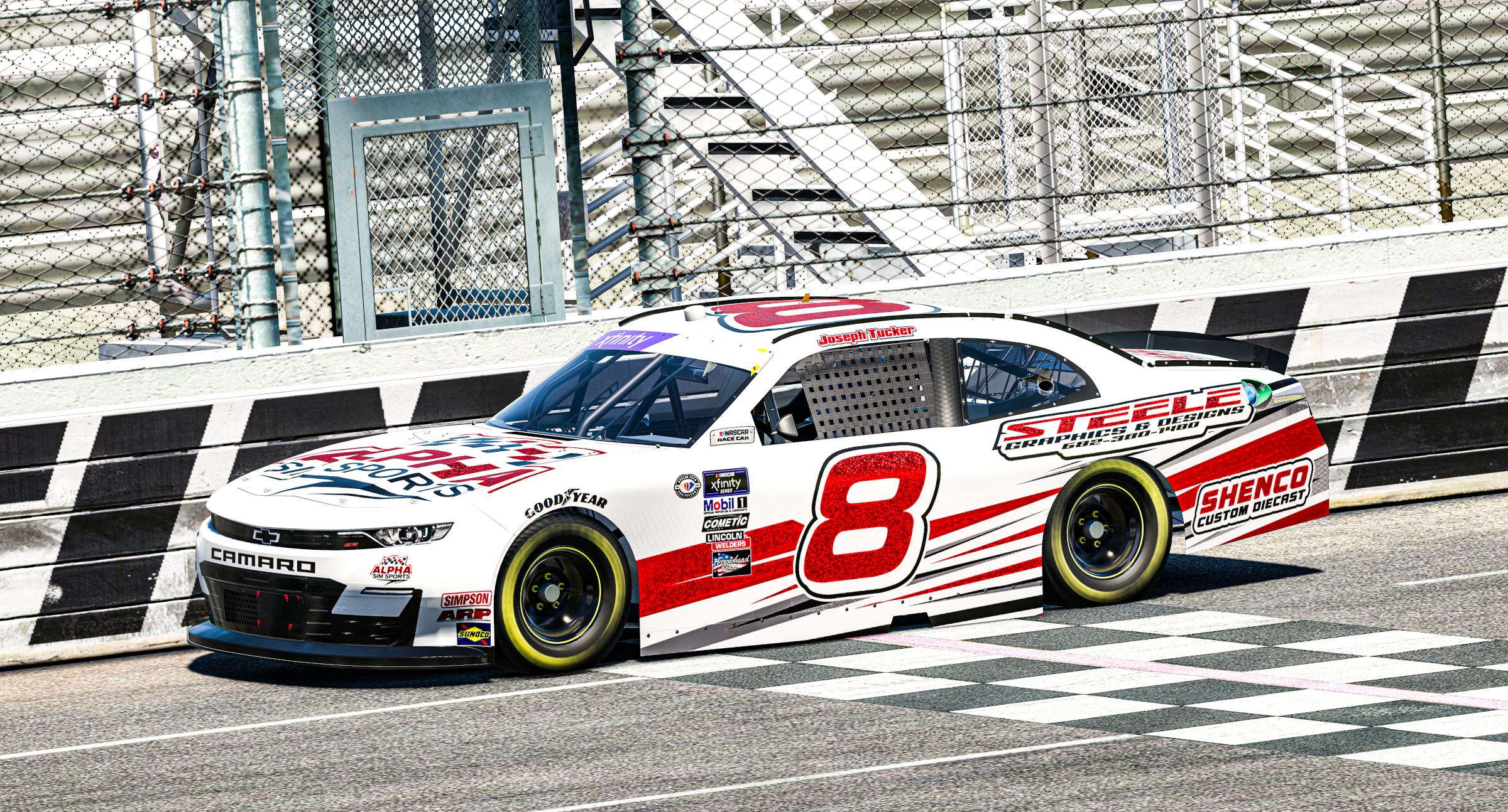 Joseph Tucker-#8 by Michael J. Steele - Trading Paints