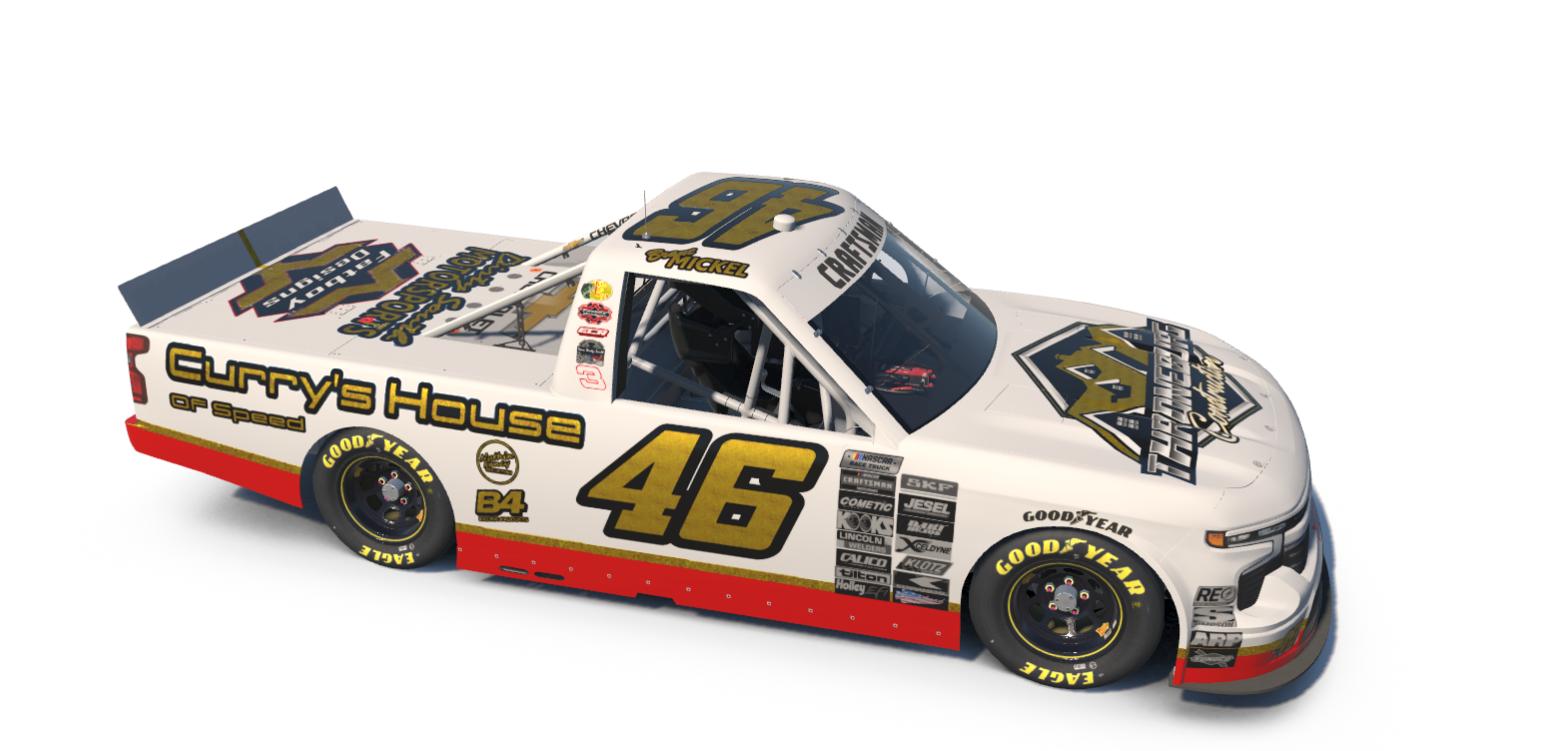 DSM 46 Gold Flake Truck by Brant Mickel - Trading Paints