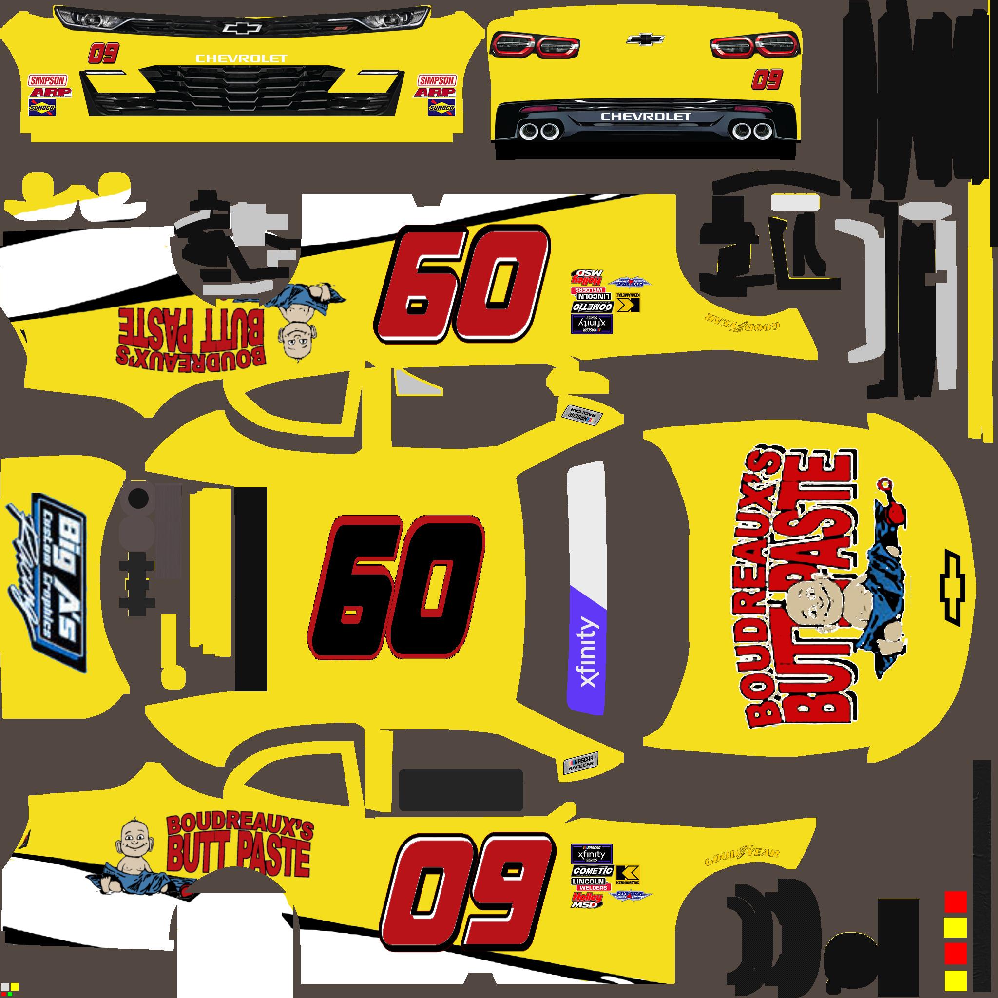 jeremy clements 2010 car by Isaiah Fox - Trading Paints