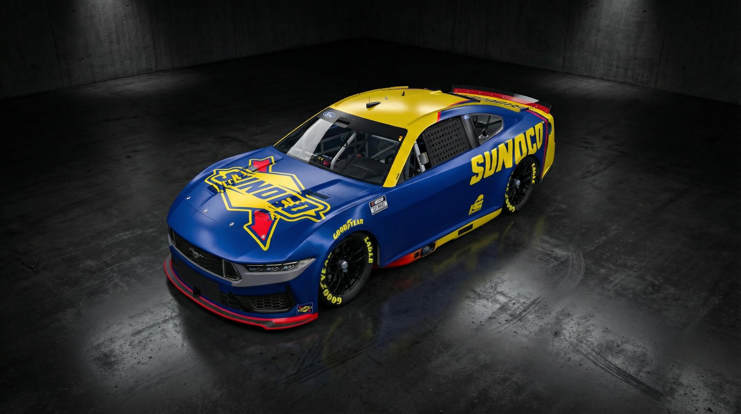 Sunoco Ford Mustang Nextgen v3 2025 by Doyle Lowrance - Trading Paints