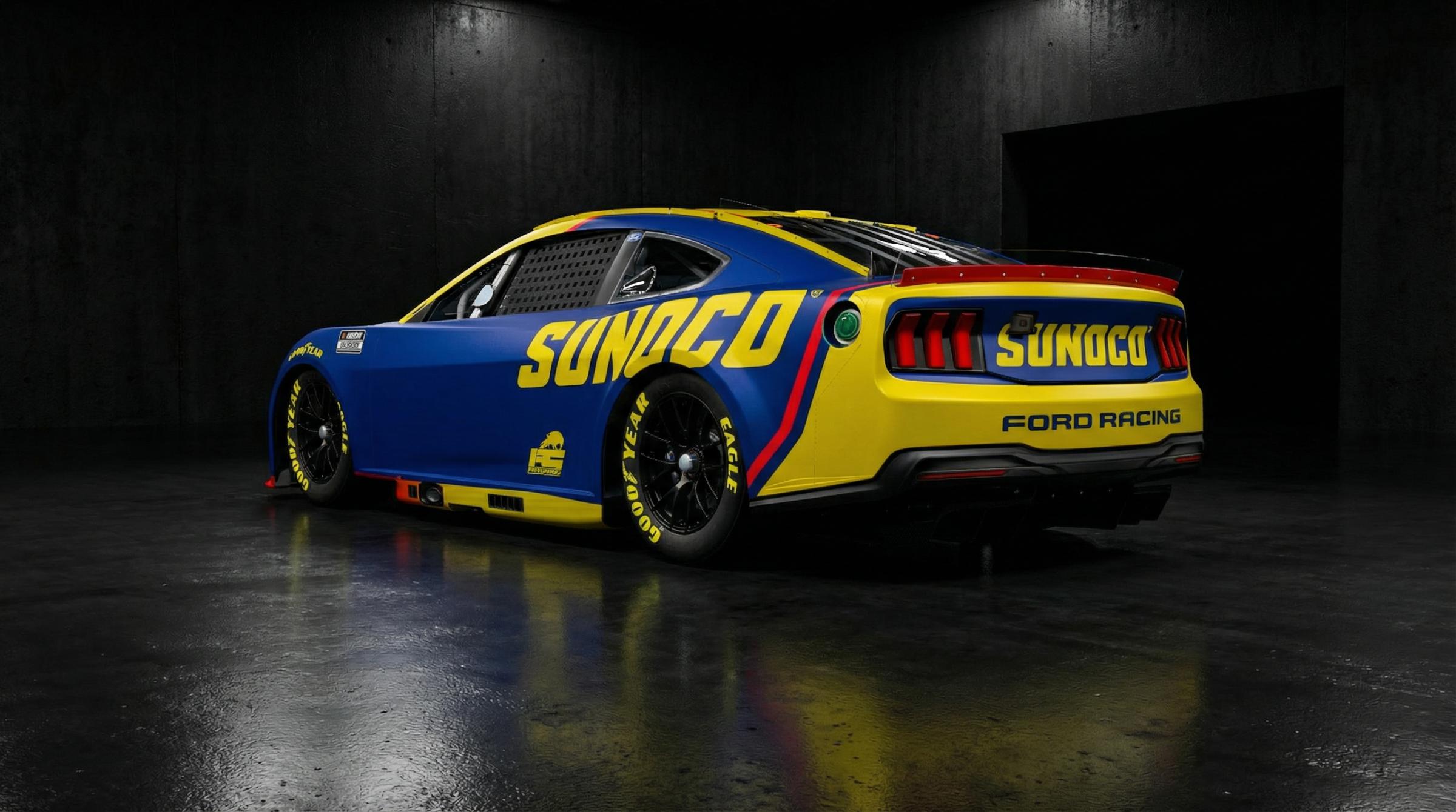 Sunoco Ford Mustang Nextgen v3 2025 by Doyle Lowrance - Trading Paints