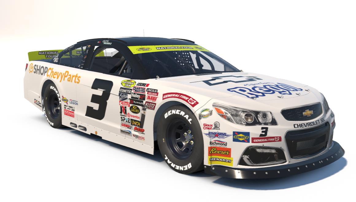 Regal Chevy/Shop Chevy Parts ARCA #3 by Darren M Ingram - Trading Paints