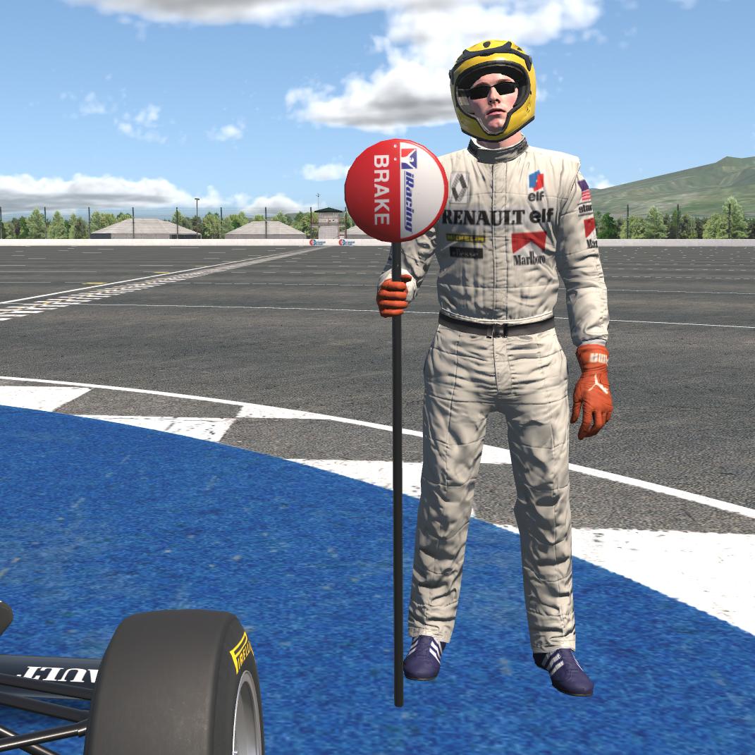 82 Renault Suit by Bruce Funderburg - Trading Paints