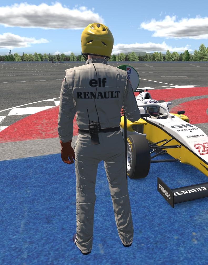 82 Renault Suit by Bruce Funderburg - Trading Paints