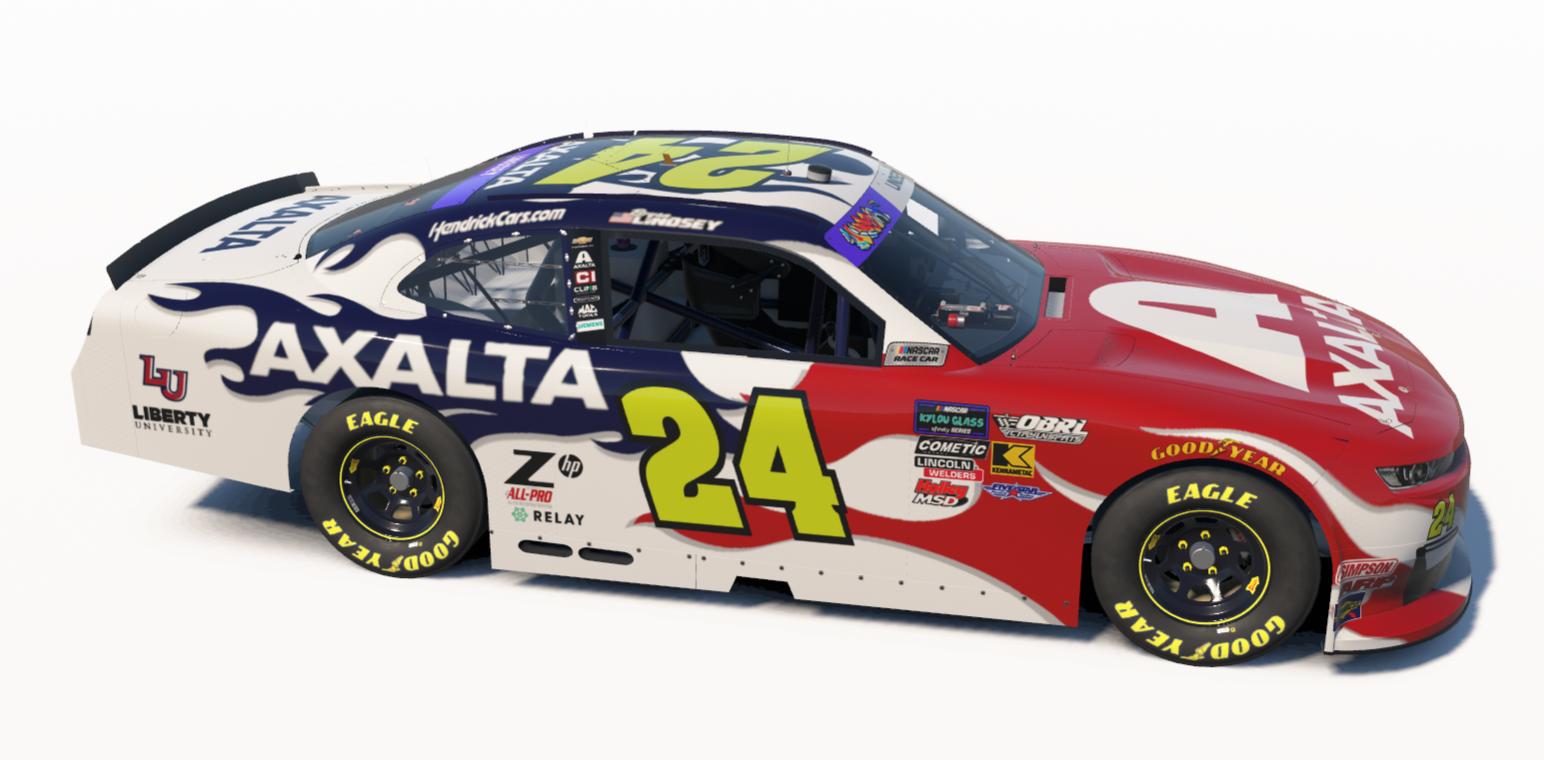 Axalta Coca Cola 600 2025 by Marshal Anderson - Trading Paints