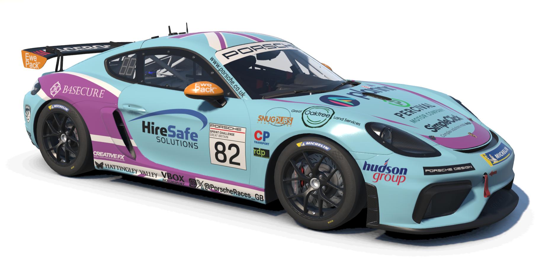 Graves Motorsport Car #82 - Lydia Walmsley 2025 Porsche Sprint ...