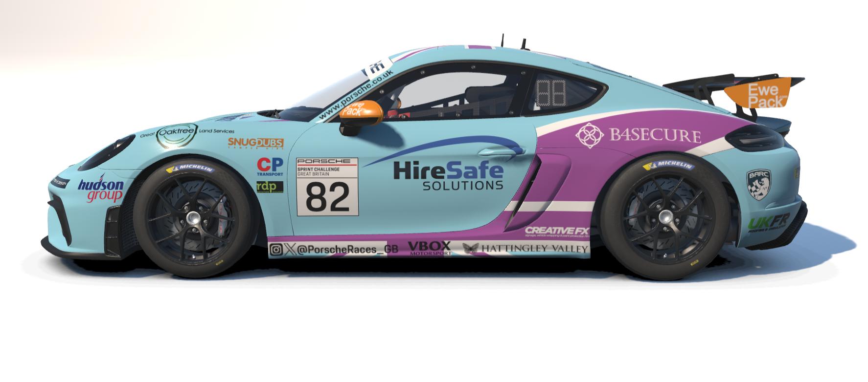 Graves Motorsport Car #82 - Lydia Walmsley 2025 Porsche Sprint ...