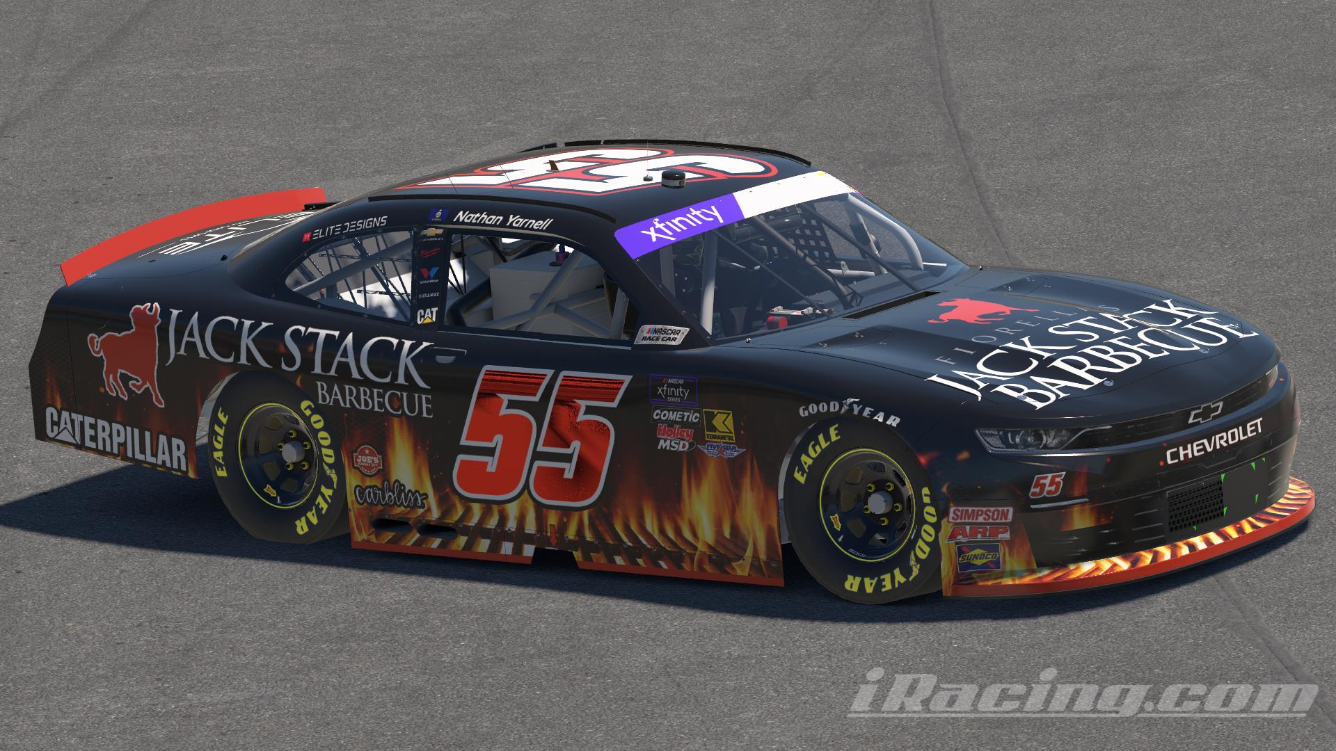 Nathan Yarnell - 2025 Jack Stack BBQ by Jared W. - Trading Paints