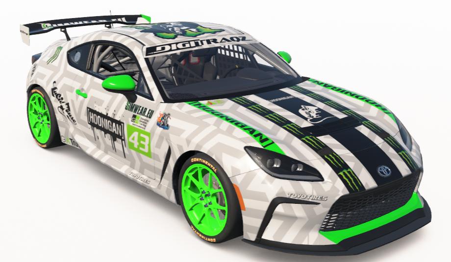 LaCie MouSe Racing Division Toyota GR86 by Jorn N. - Trading Paints