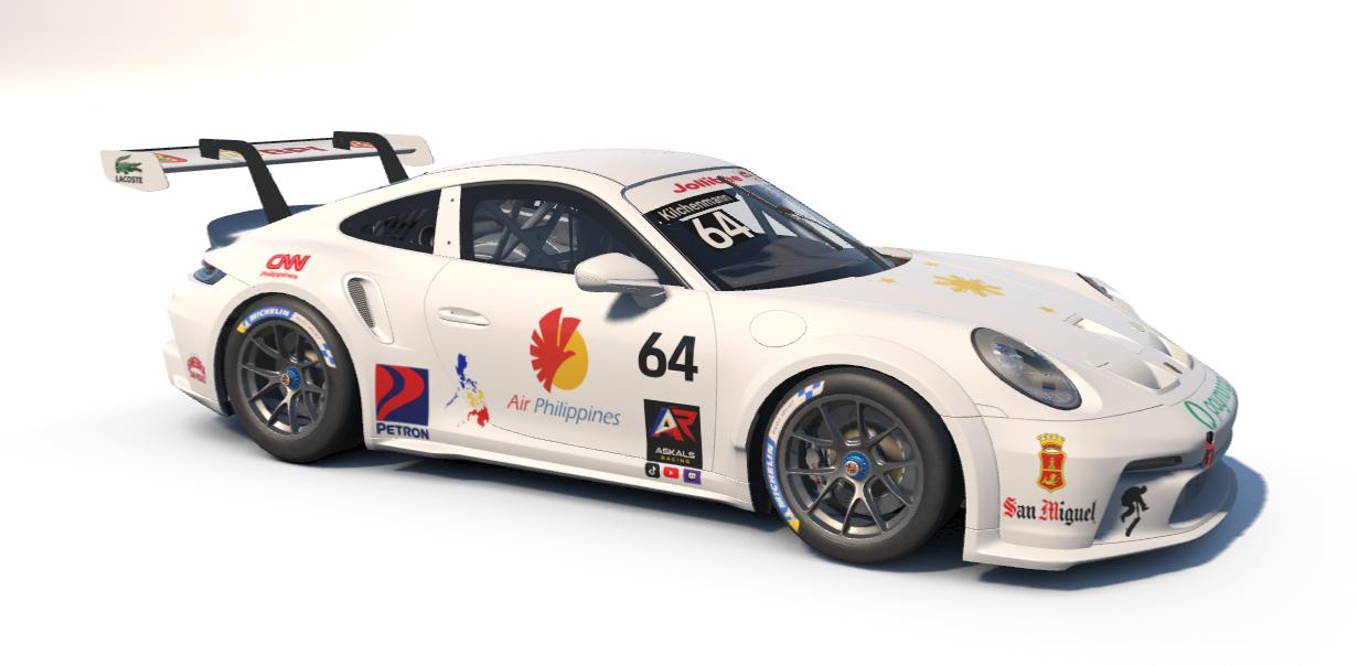 Porsche 992 Cup by Andy Kilchenmann - Trading Paints