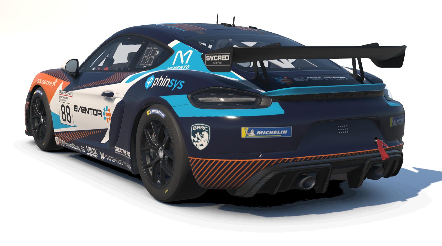 Team Parker Racing Car #88 - Olli Meadows - Porsche Sprint Challenge ...