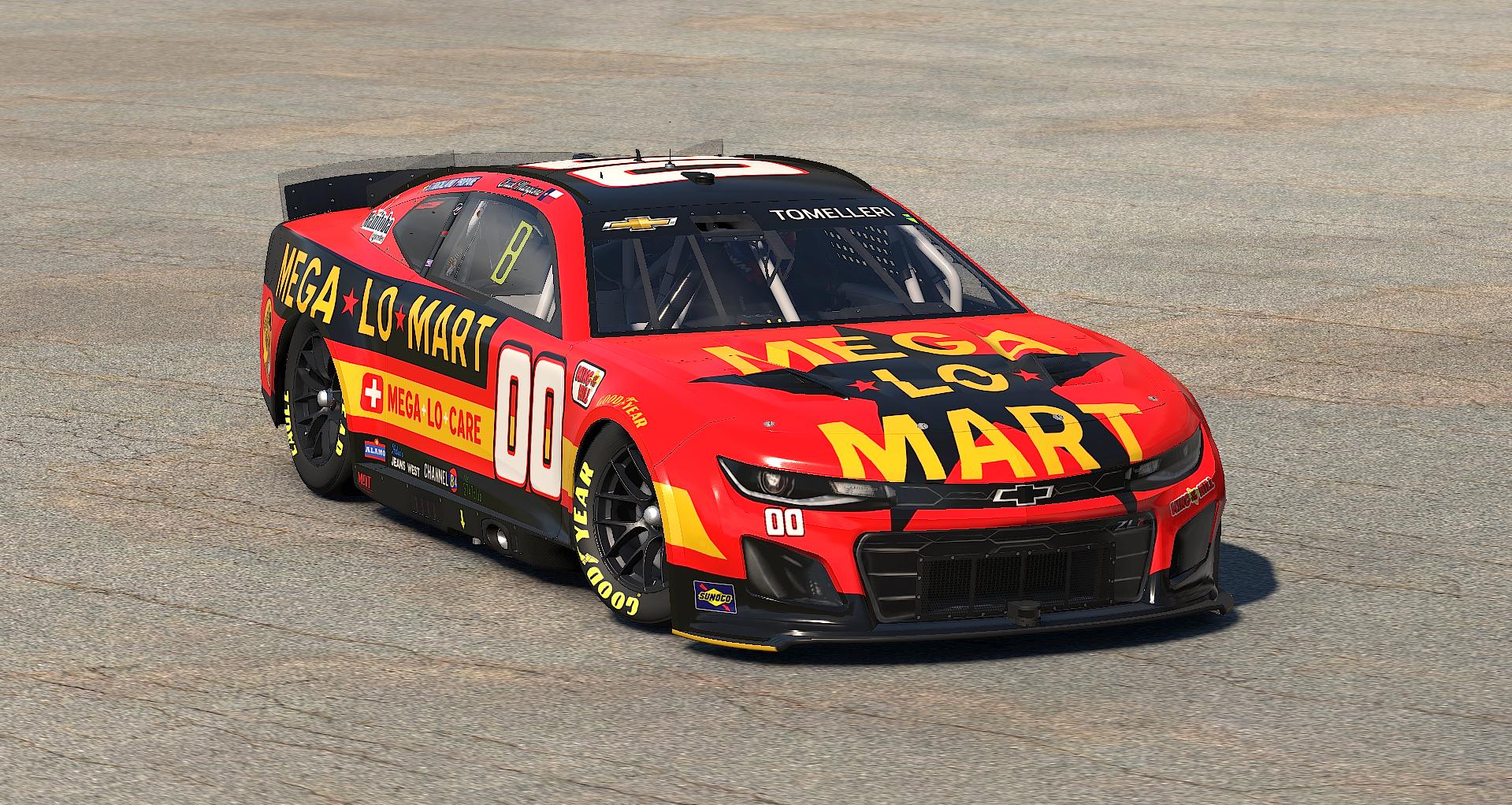 Mega Lo Mart Cup Camaro - Sim Stamped # - by Matt Tomelleri - Trading ...