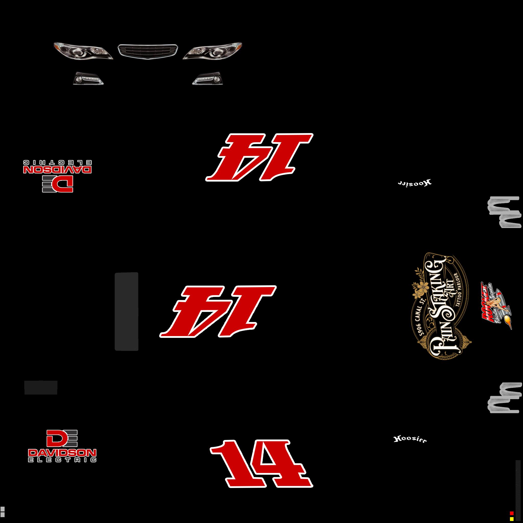 14 Davidson by Evan Wall - Trading Paints