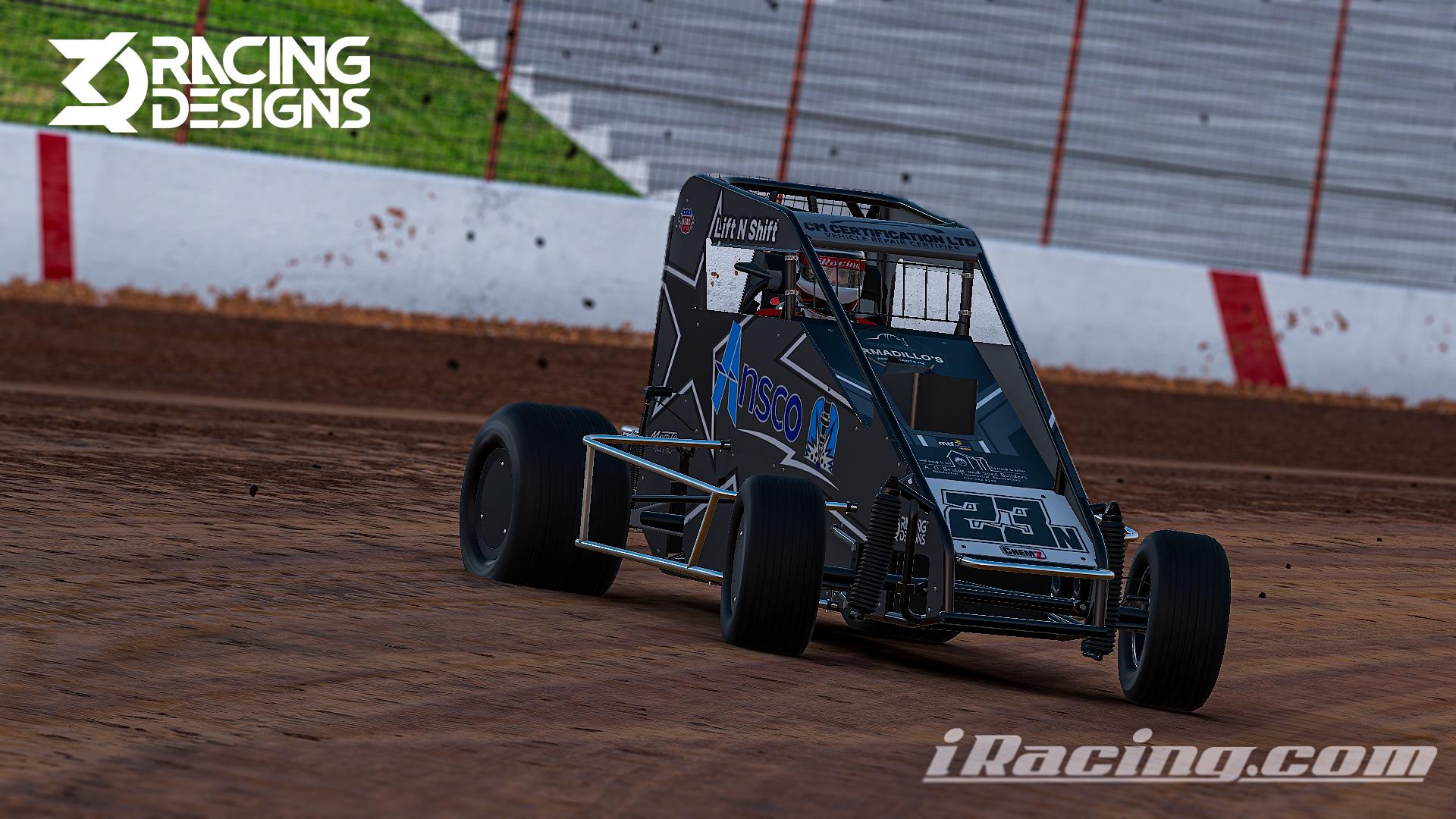 Bailey Bensemann #24N MTF Finance Dirt Midget by Johnathan Smith3 ...