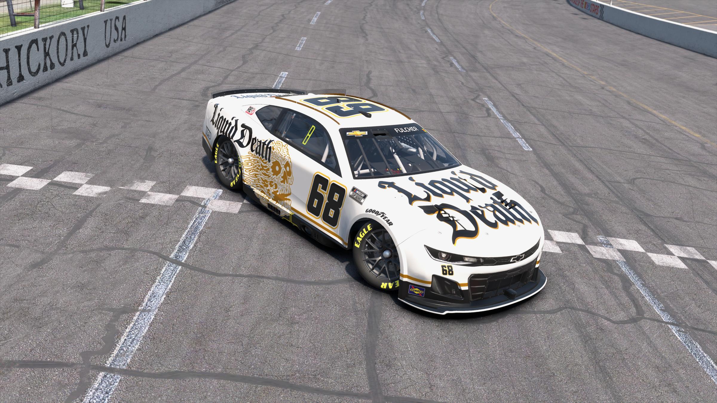 Liquid Death Chevrolet - White by Larry Riordan-Fulcher - Trading Paints