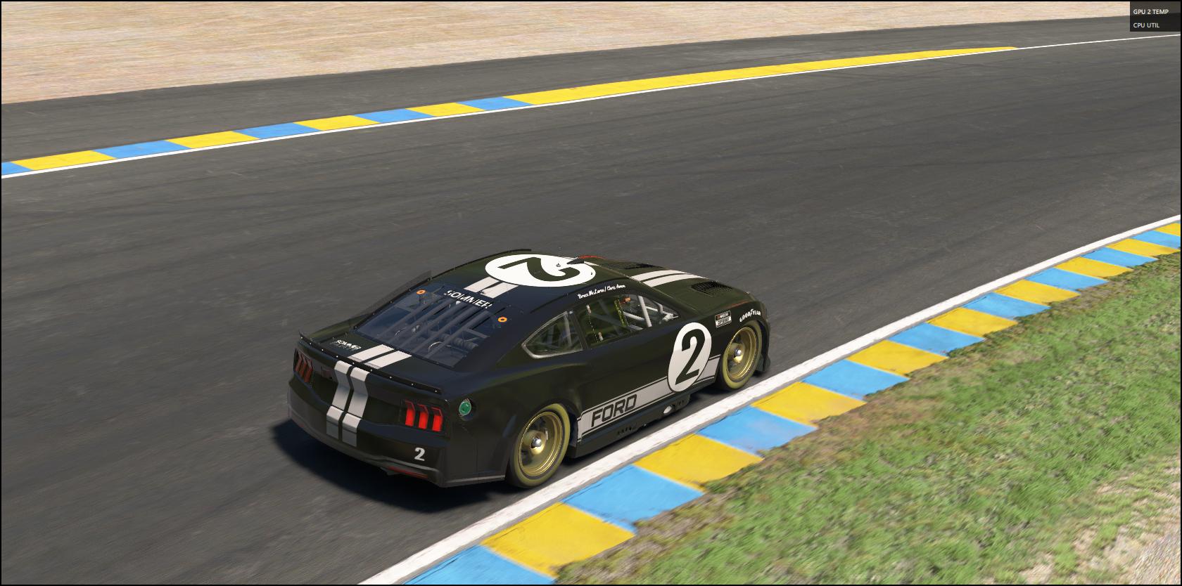 Bruce McLaren/ Chris Amon 1966 Ford Tribute by Mike Sommer - Trading Paints