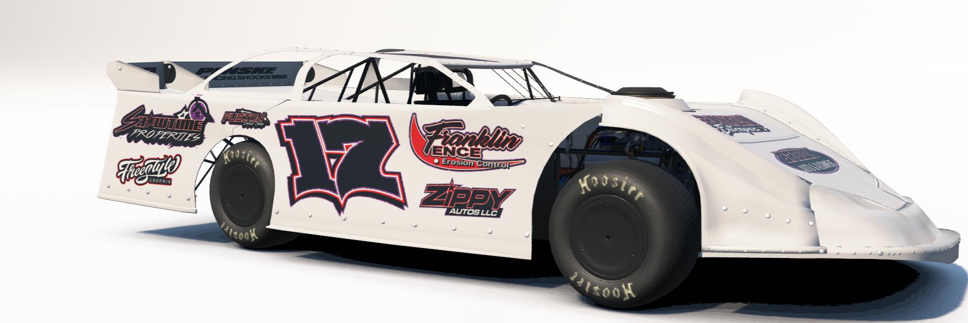 Robert Tucker Dirt Late Model Replica by Tyler Bowman4 - Trading Paints