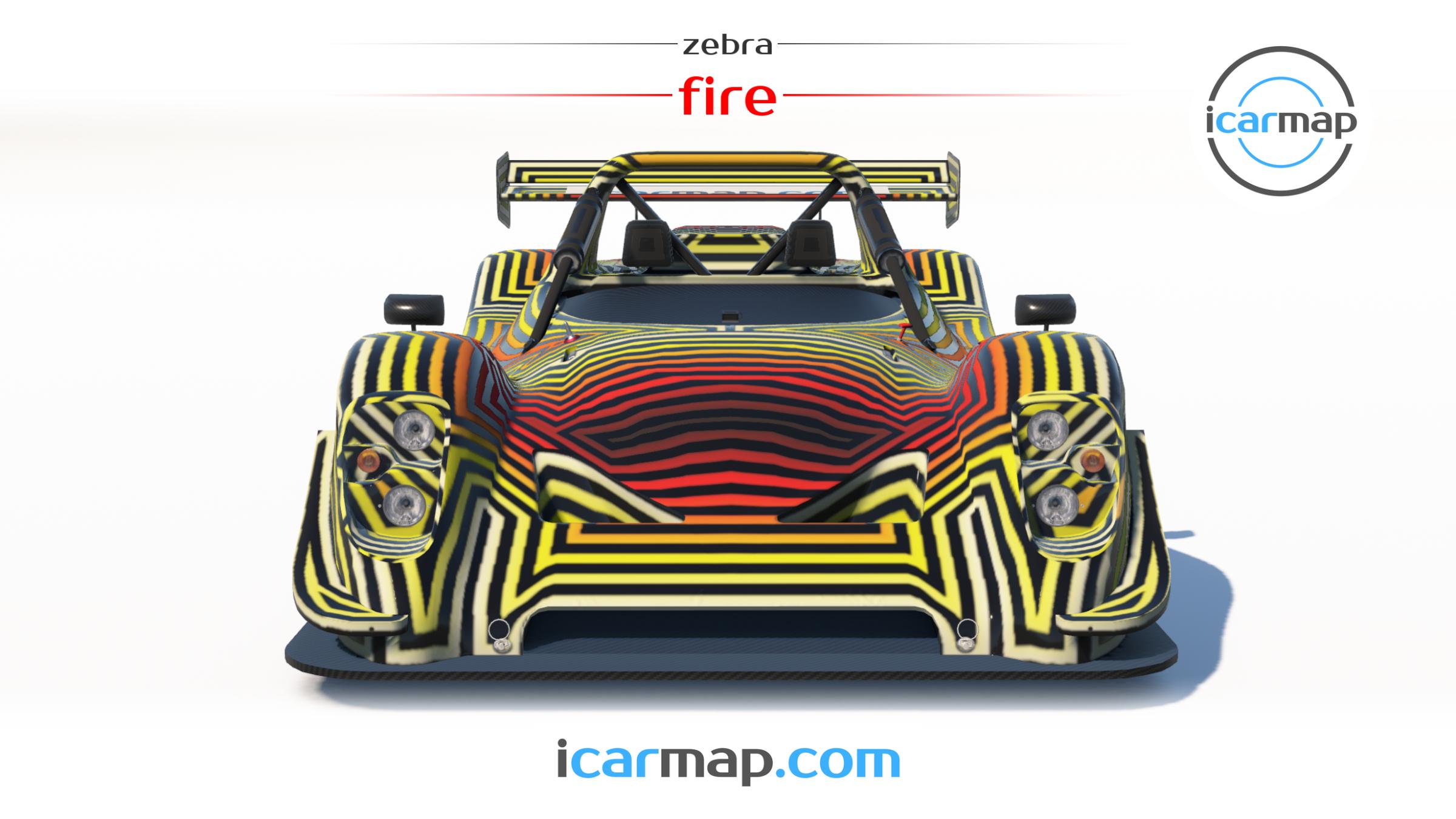 Zebra - Fire (Radical SR8) by Will M. - Trading Paints