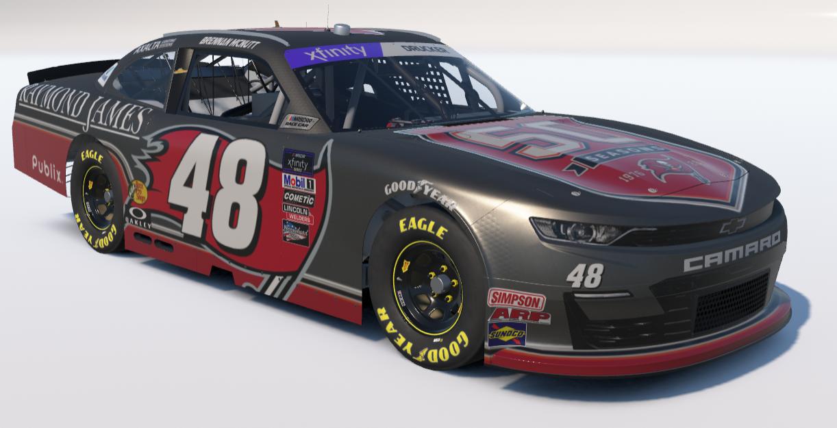 B. Mcnutt Raymond James/Buccaneers 50 Seasons Chevrolet Camaro by Jack ...
