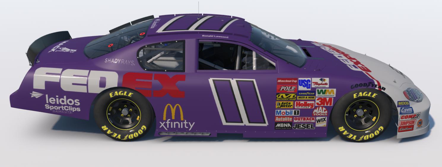 Fedex Retro Gen 4 Chevrolet Monte Carlo 2003 by Ronald Lawson2 ...