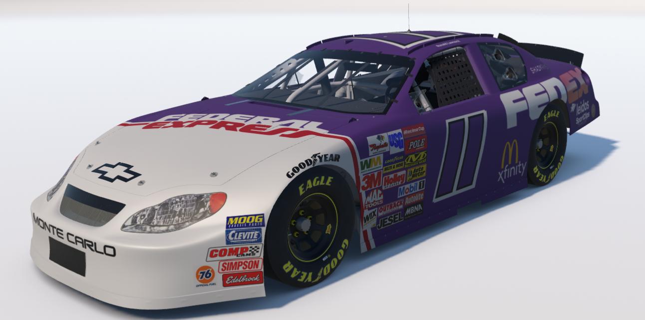 Fedex Retro Gen 4 Chevrolet Monte Carlo 2003 by Ronald Lawson2 ...