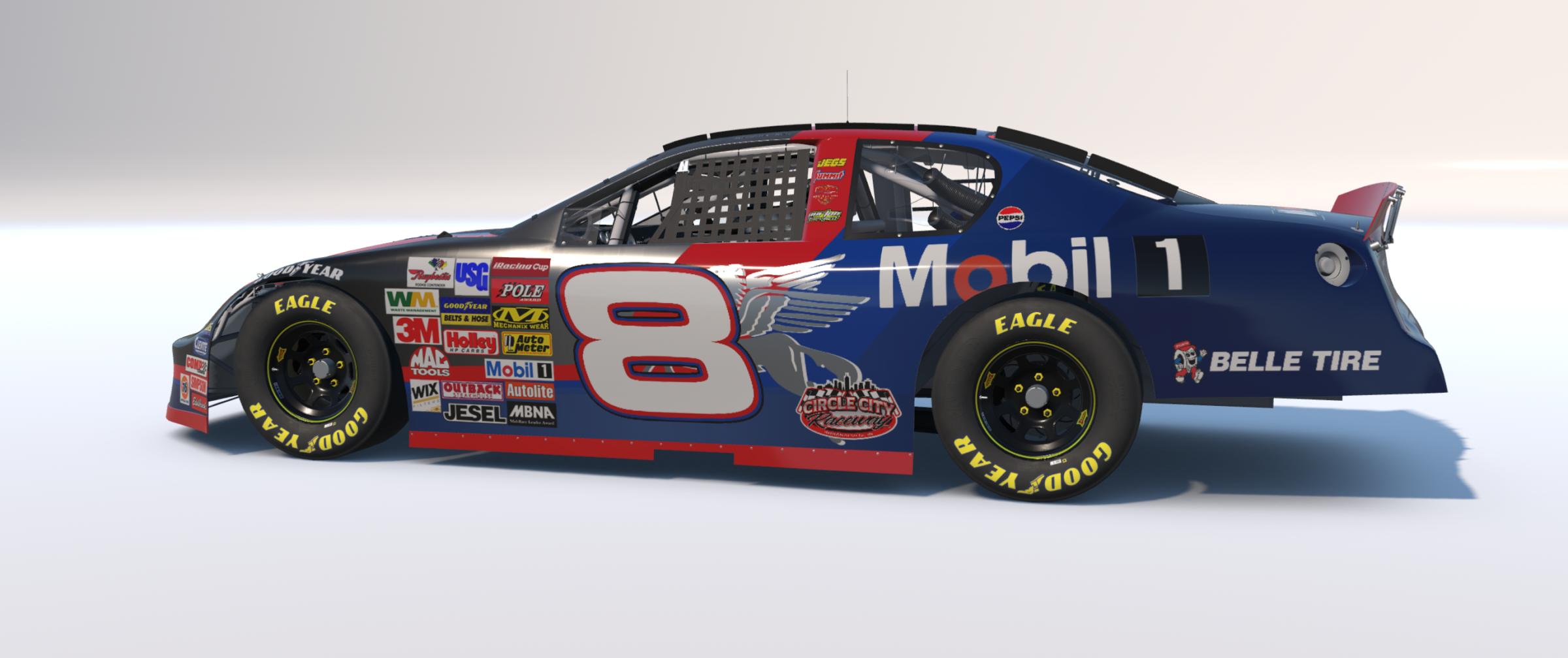 #8 Mobil One Gen 4 Monte Carlo Stock Body by Kendrick Hom - Trading Paints