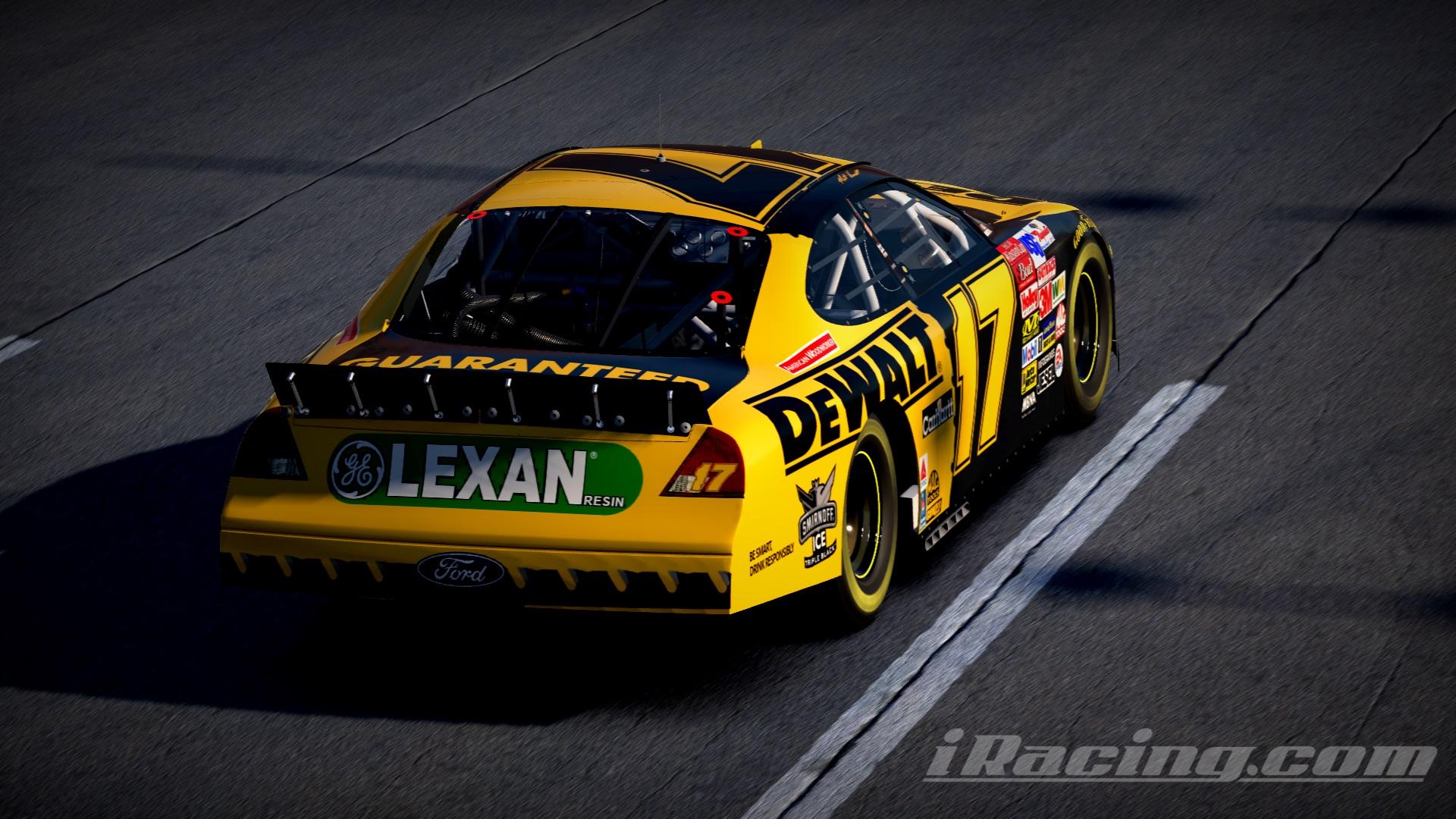 2003 #17 Matt Kenseth Dewalt Ford Taurus (SS) Sim Stamped Number by ...