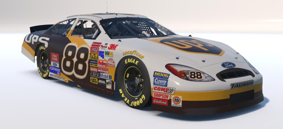 Dale Jarrett UPS Ford Taurus - Speedway **Custom #** by Gary G ...