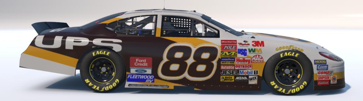 Dale Jarrett UPS Ford Taurus - Speedway **Custom #** by Gary G ...