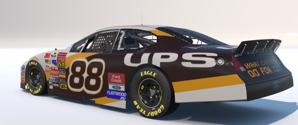 Dale Jarrett UPS Ford Taurus - Speedway **Custom #** by Gary G ...