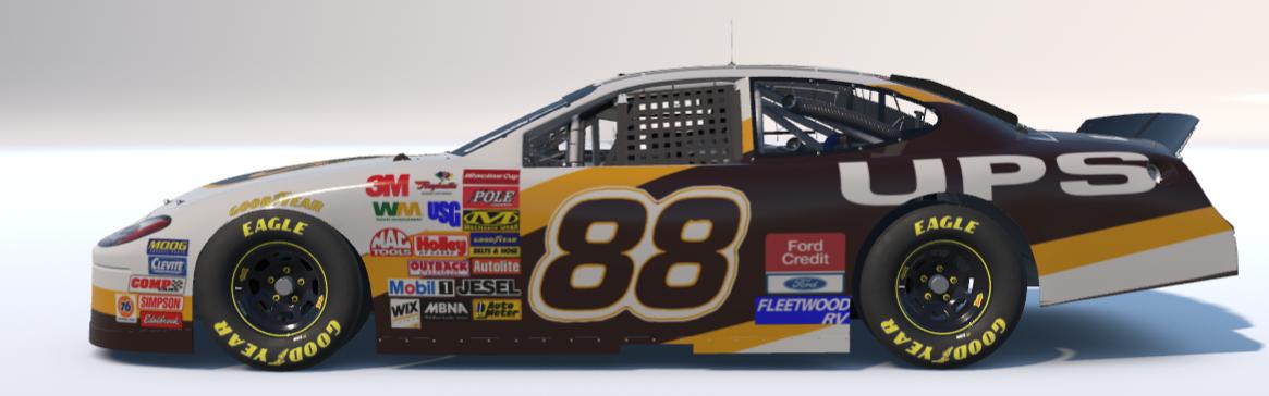 Dale Jarrett UPS Ford Taurus - Super Speedway **Custom #** by Gary G ...