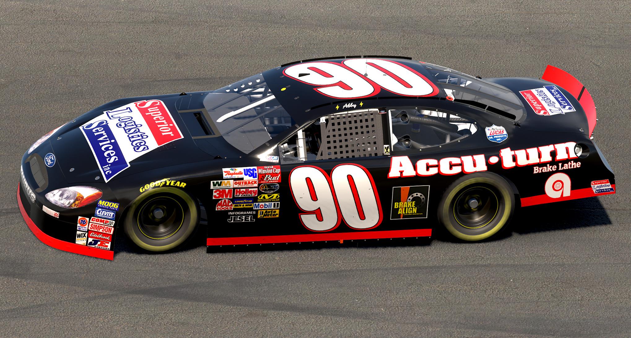 #90 Jason Hedlesky / Donlavey Racing - Accuturn Winston Open 2003 by ...