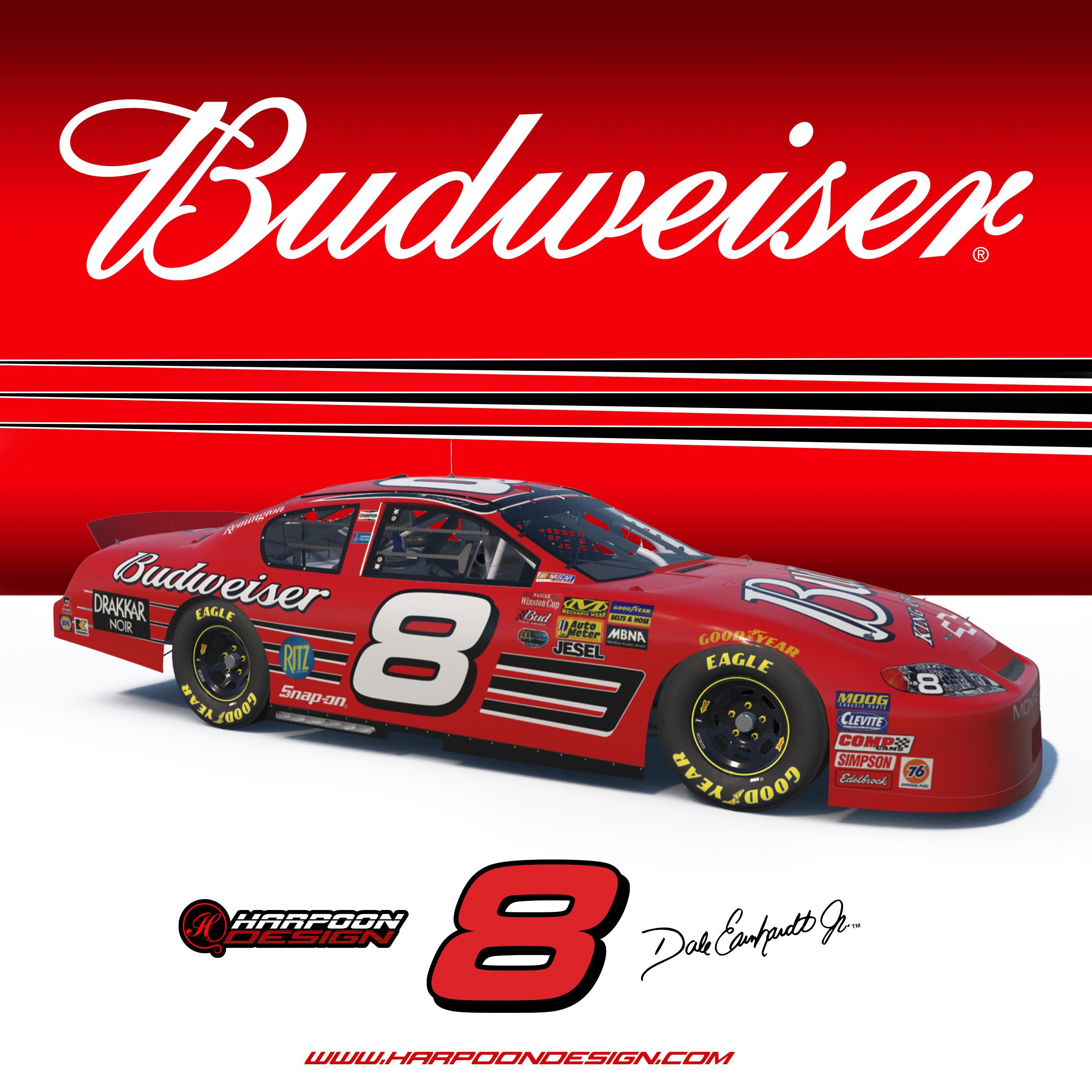 2003 Dale Earnhardt Jr . Budweiser Chevrolet Monte Carlo Gen 4 No Num ...
